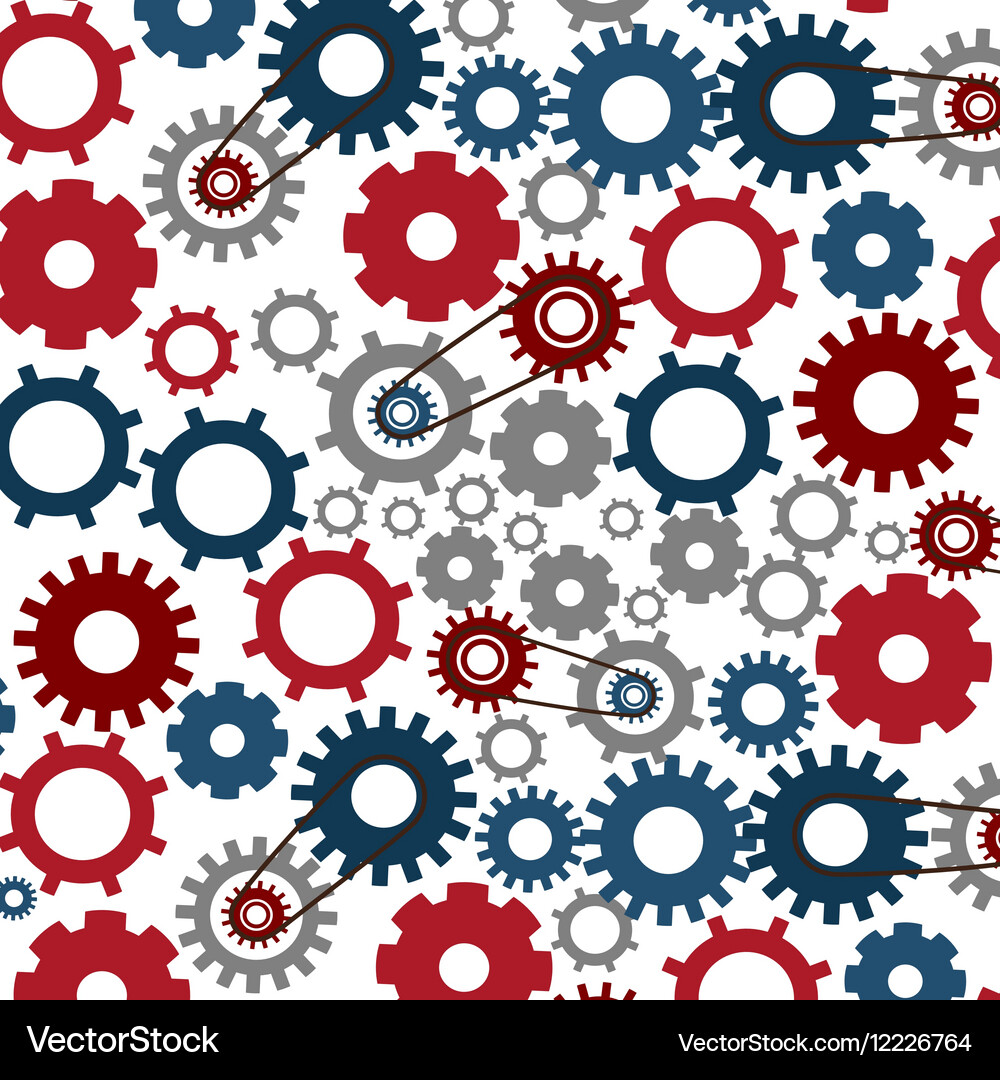 Interconnected Gears - Technology Royalty Free Vector Image