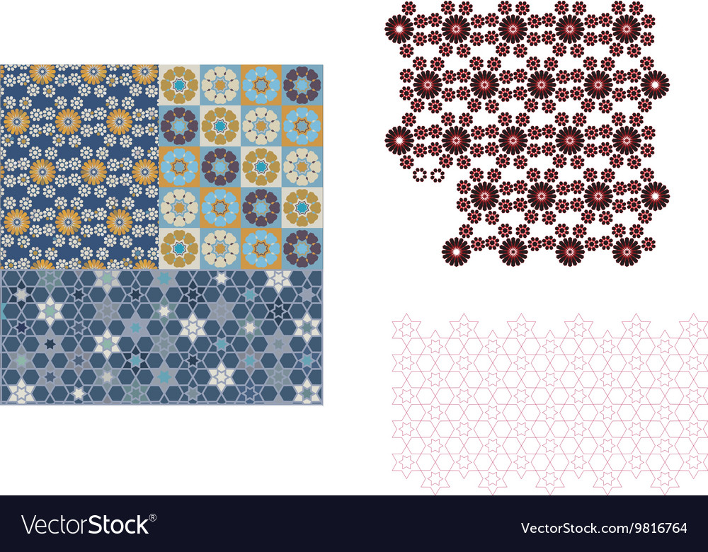 Pattern arabian Royalty Free Vector Image - VectorStock