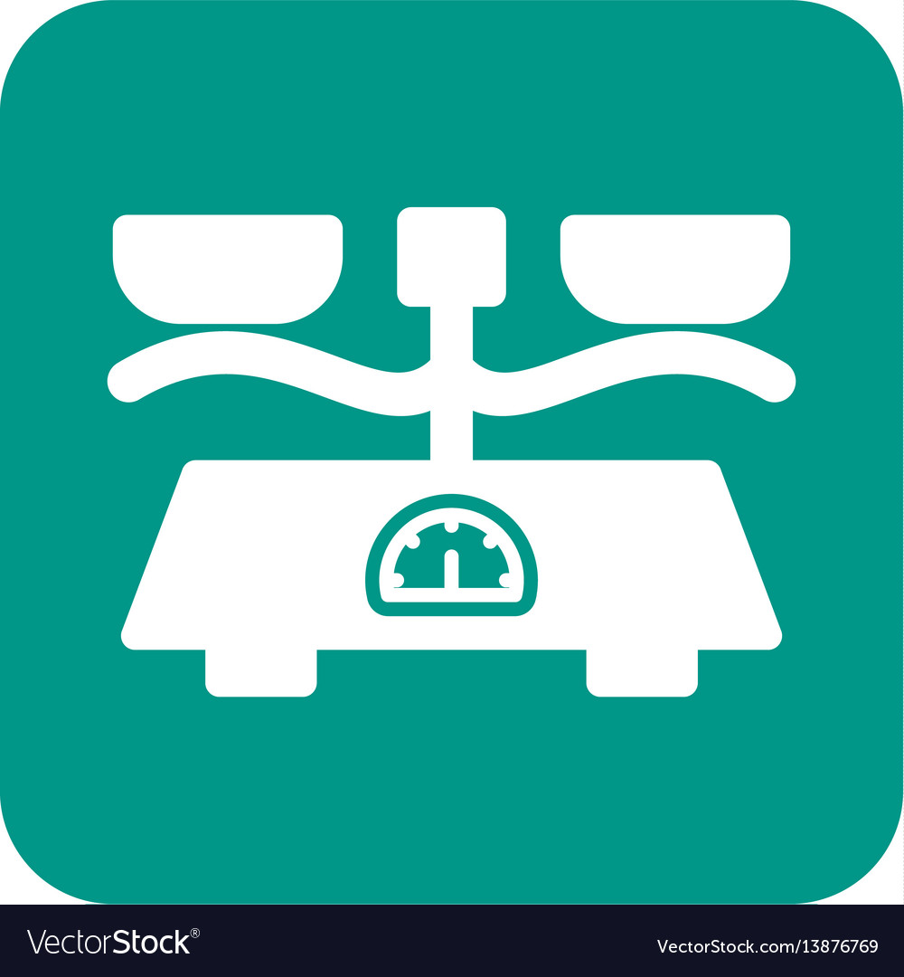 Measuring scale Royalty Free Vector Image - VectorStock