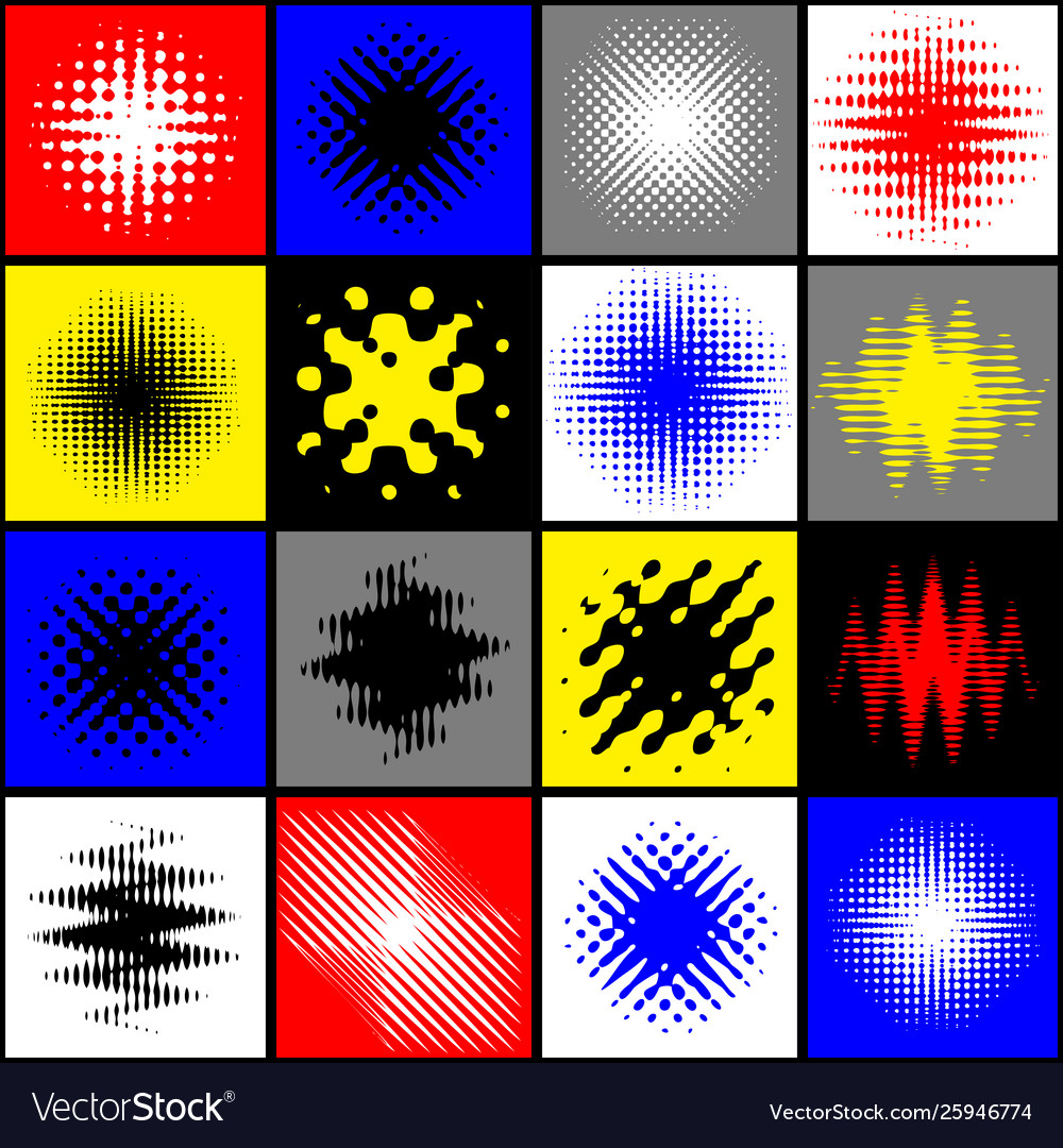 Geometric abstract pattern block design Royalty Free Vector