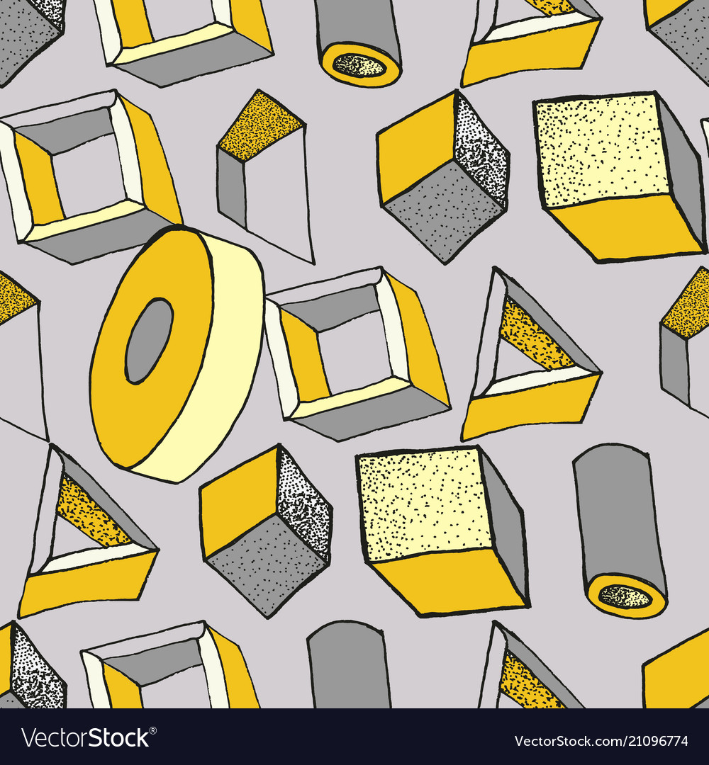 Seamless geometric pattern Royalty Free Vector Image