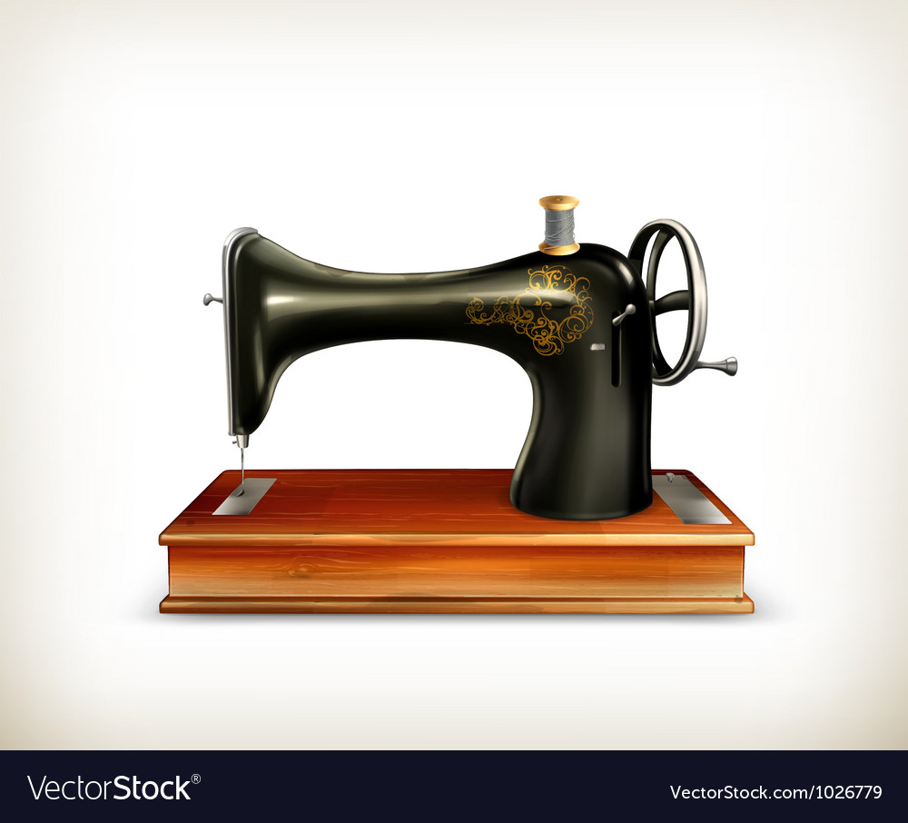 Sewing machine Royalty Free Vector Image - VectorStock