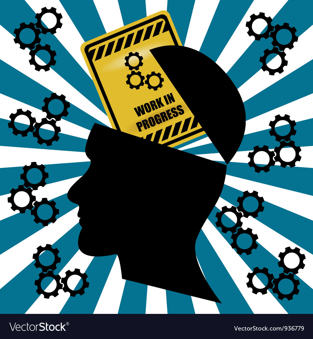 Work in progress Royalty Free Vector Image - VectorStock