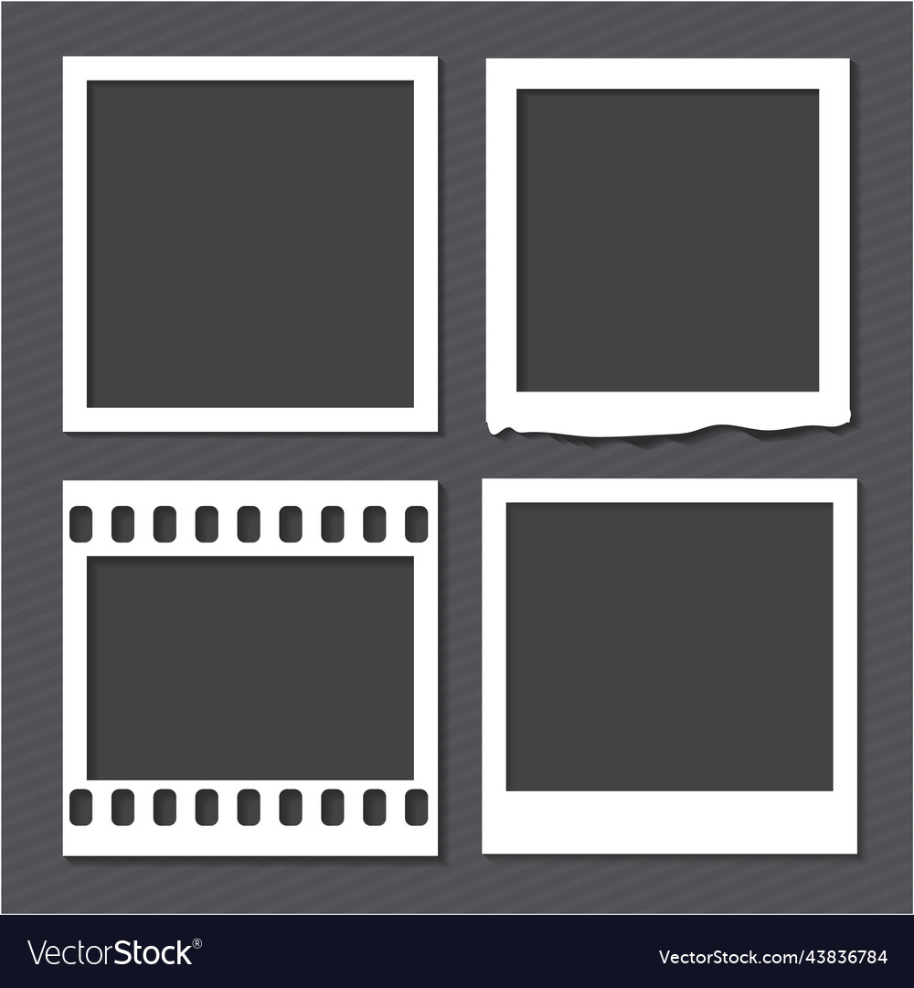 Decorative pattern frames Royalty Free Vector Image