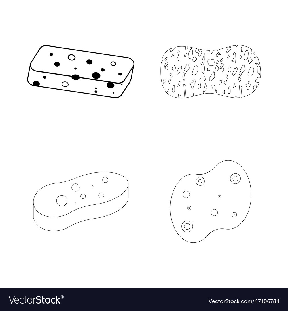 Sponge icon Royalty Free Vector Image - VectorStock