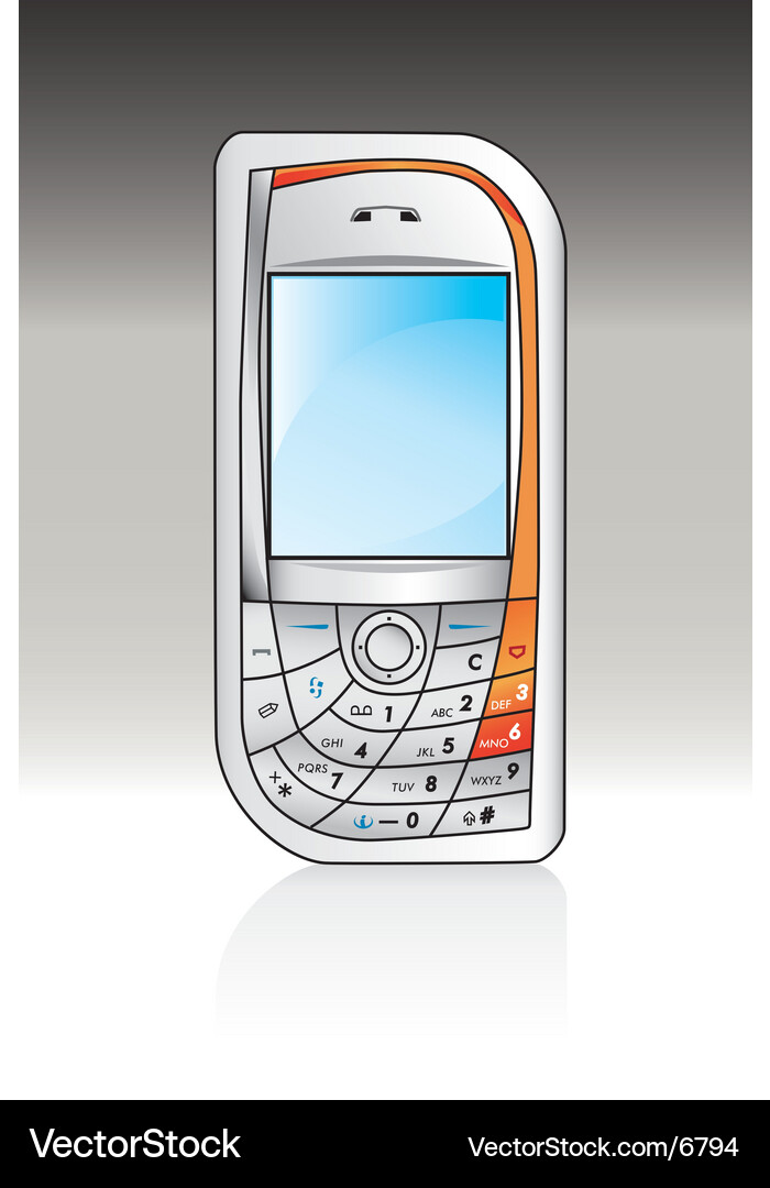 Cellphone Royalty Free Vector Image - VectorStock