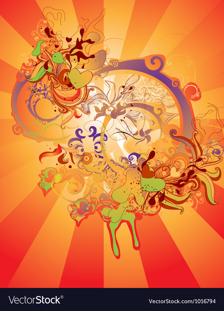 Floral Royalty Free Vector Image - VectorStock