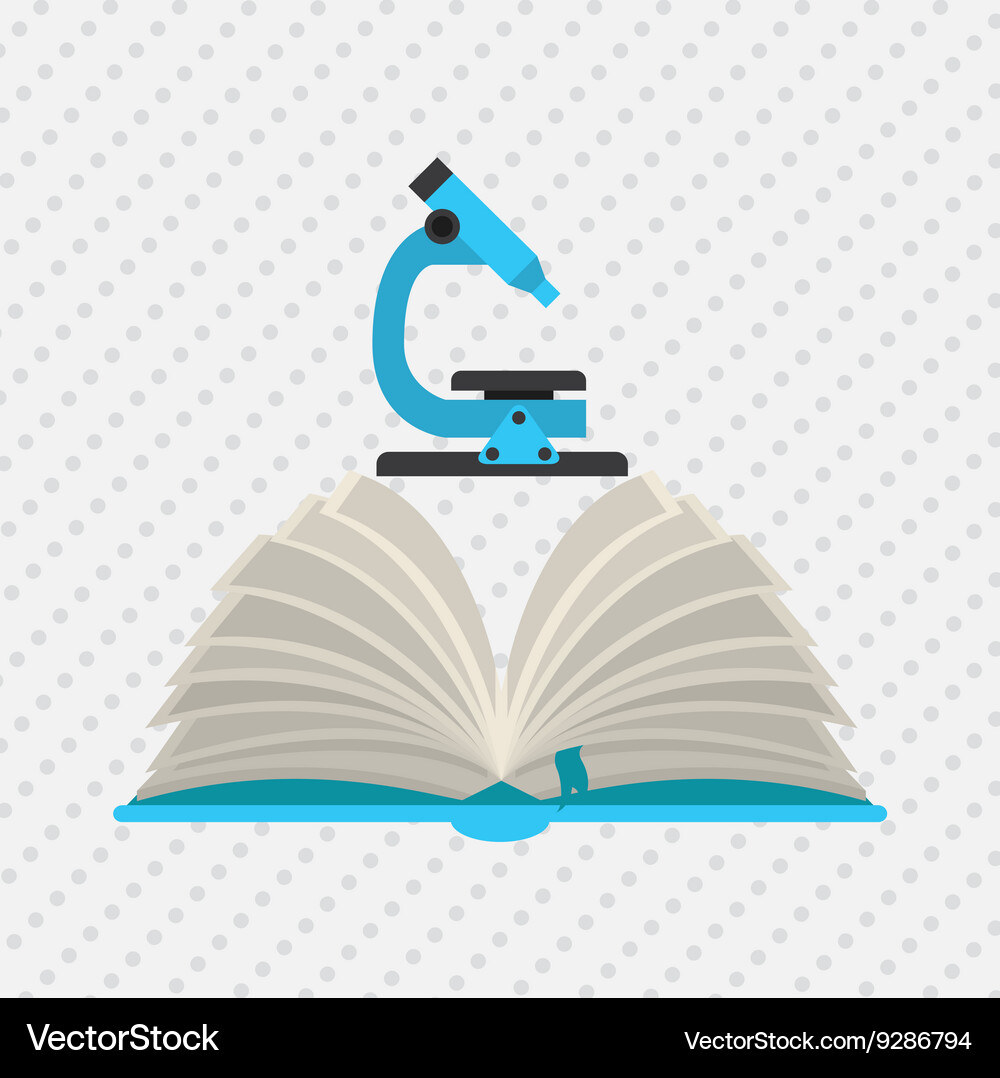 Science book design Royalty Free Vector Image - VectorStock