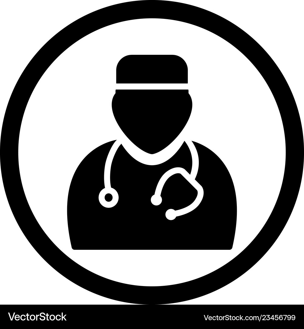 Doctor icon Royalty Free Vector Image - VectorStock