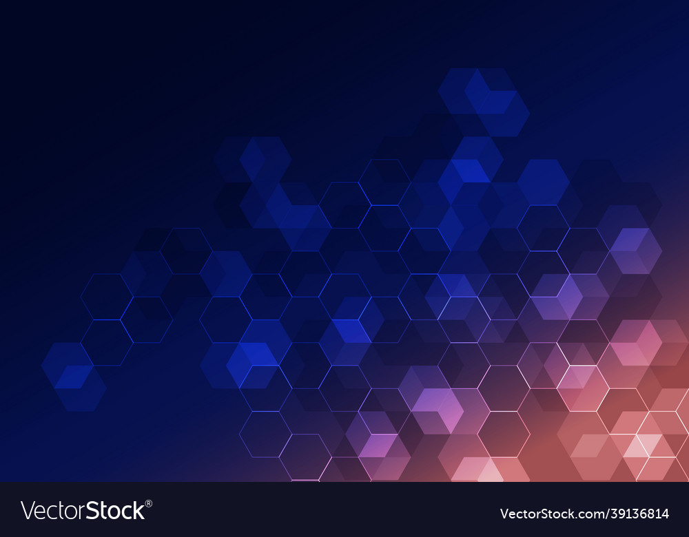 Abstract hi-tech digital technology geometric Vector Image Abstract hi-tech digital technology geometric Vector Image
