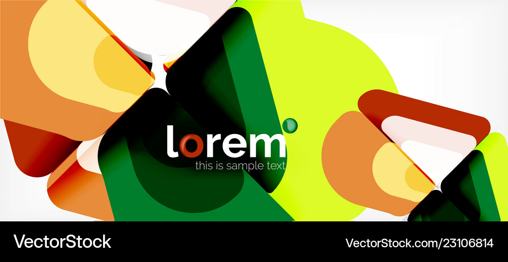Geometric abstract background Royalty Free Vector Image