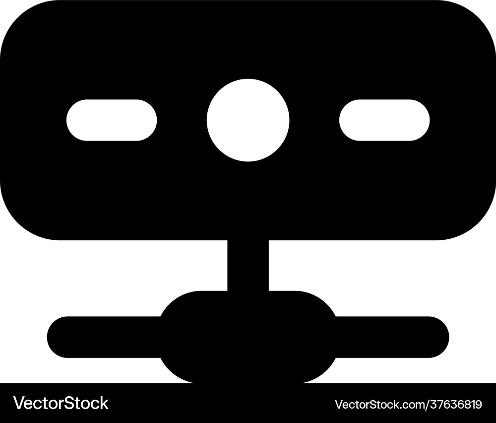 Network server Royalty Free Vector Image - VectorStock
