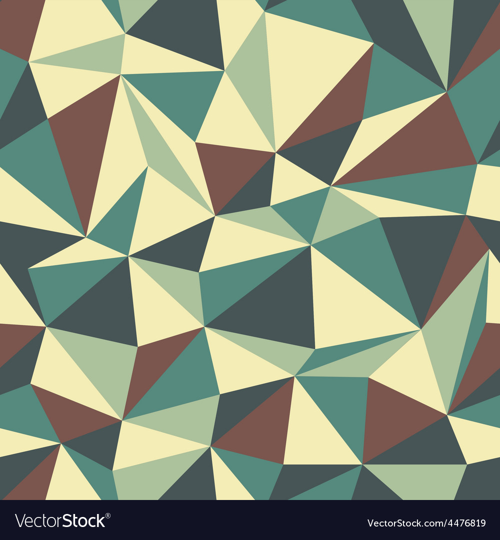 Triangle pattern vintage Royalty Free Vector Image