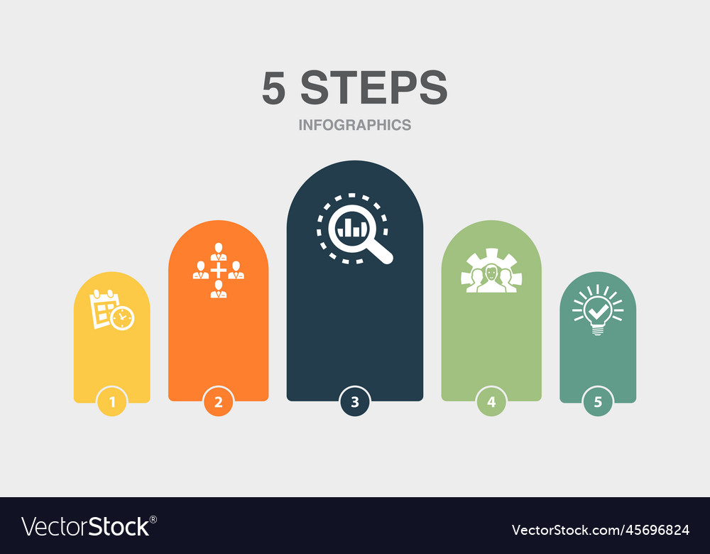Schedule collaboration analysis development Vector Image Schedule collaboration analysis development Vector Image