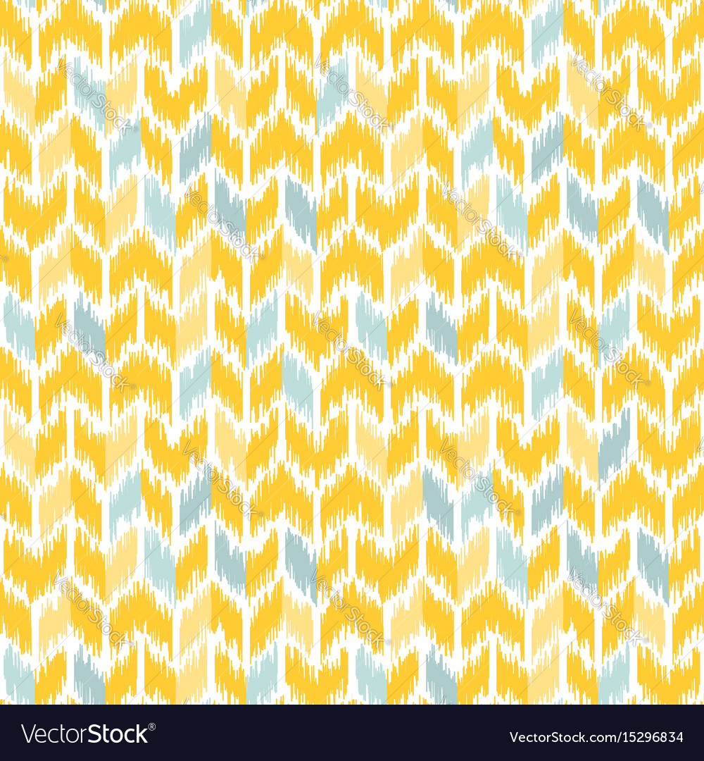 Chevron Ikat Pattern Royalty Free Vector Image