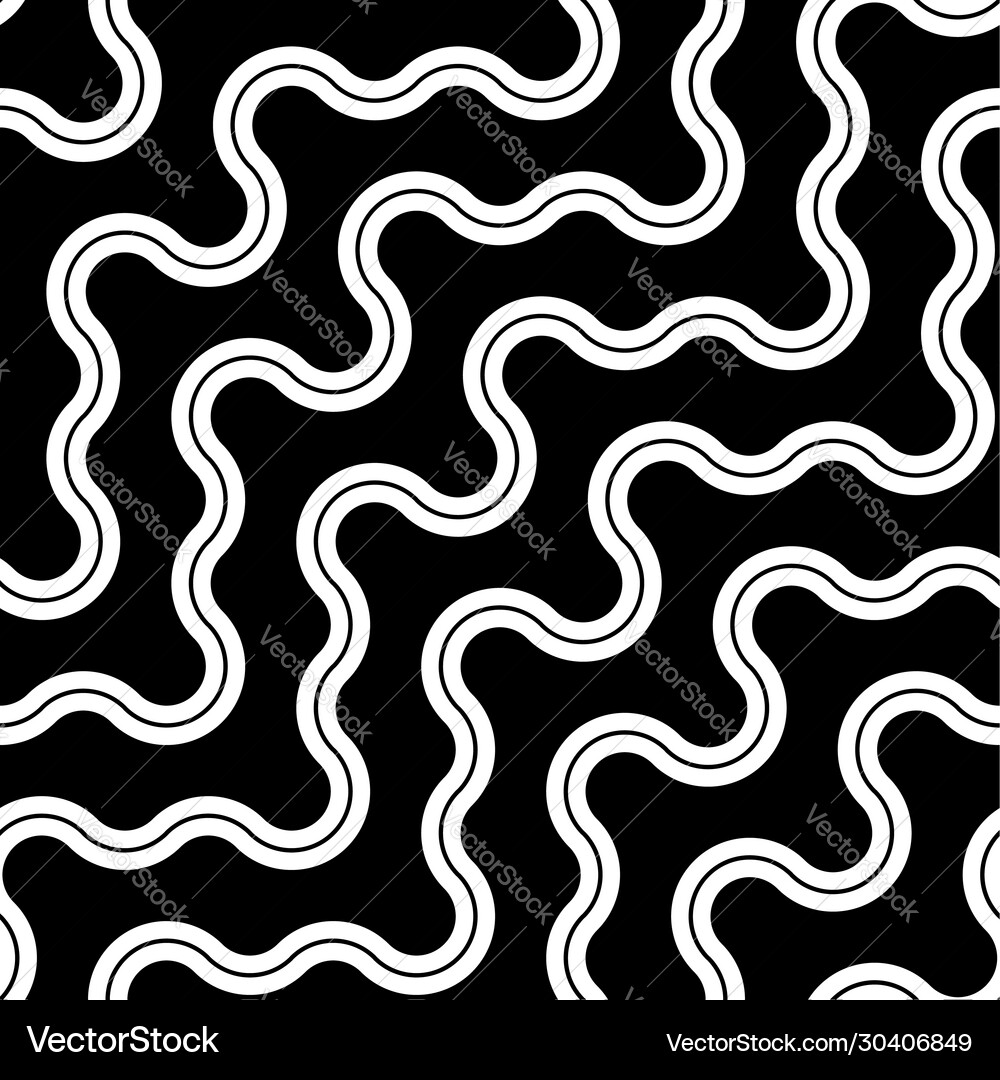 Design seamless waving pattern Royalty Free Vector Image