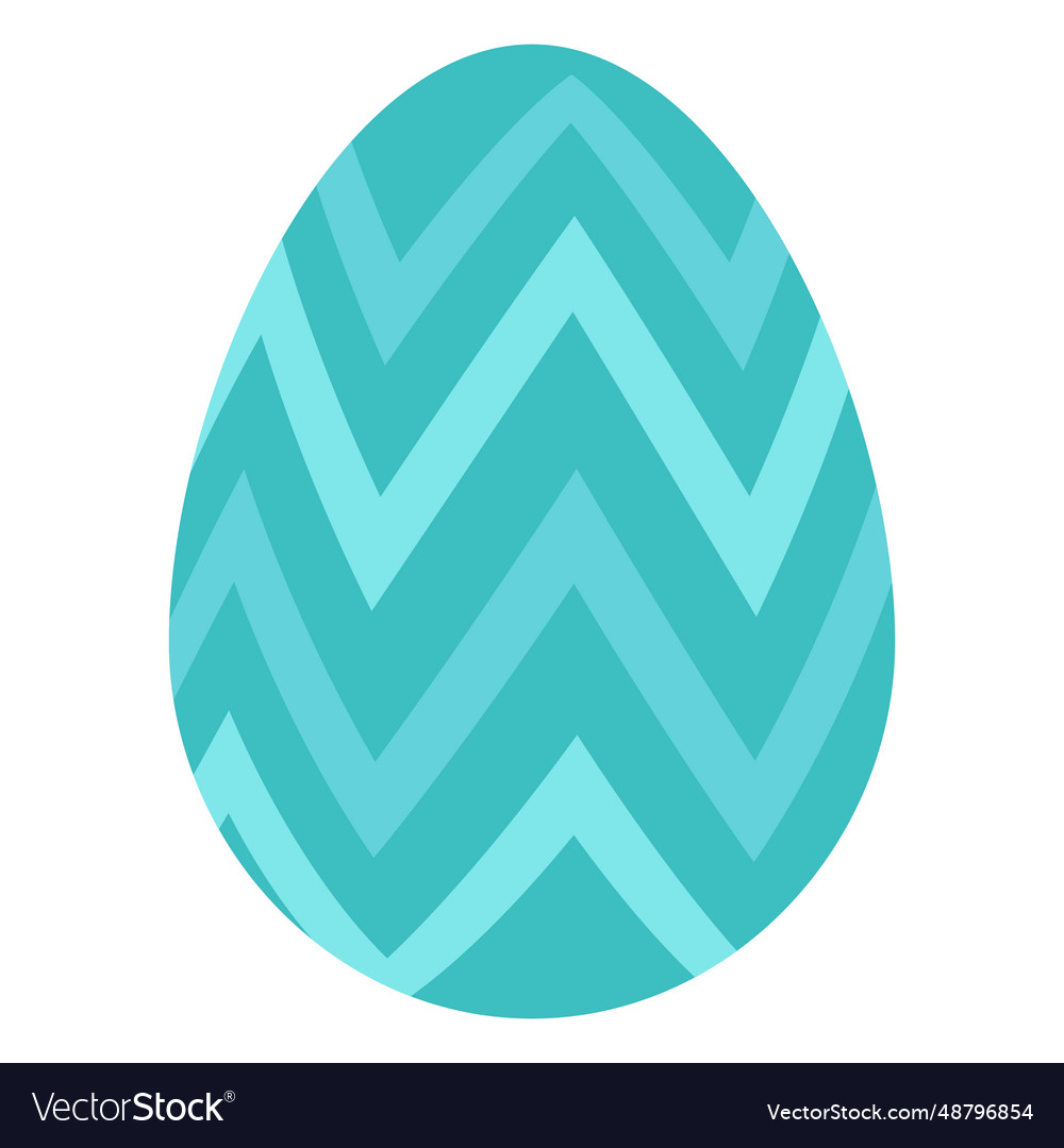 Egg easter painted pattern Royalty Free Vector Image