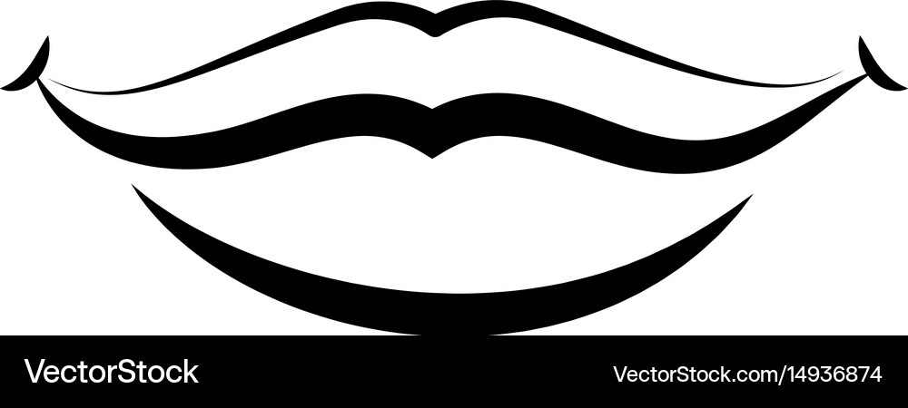 Man Mouth Vector Talking Mouth Animation. Cartoon Talk Lip Expersions,