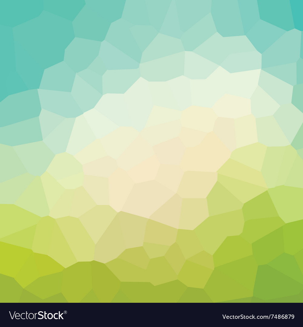 Colorful crystallization pattern background Vector Image