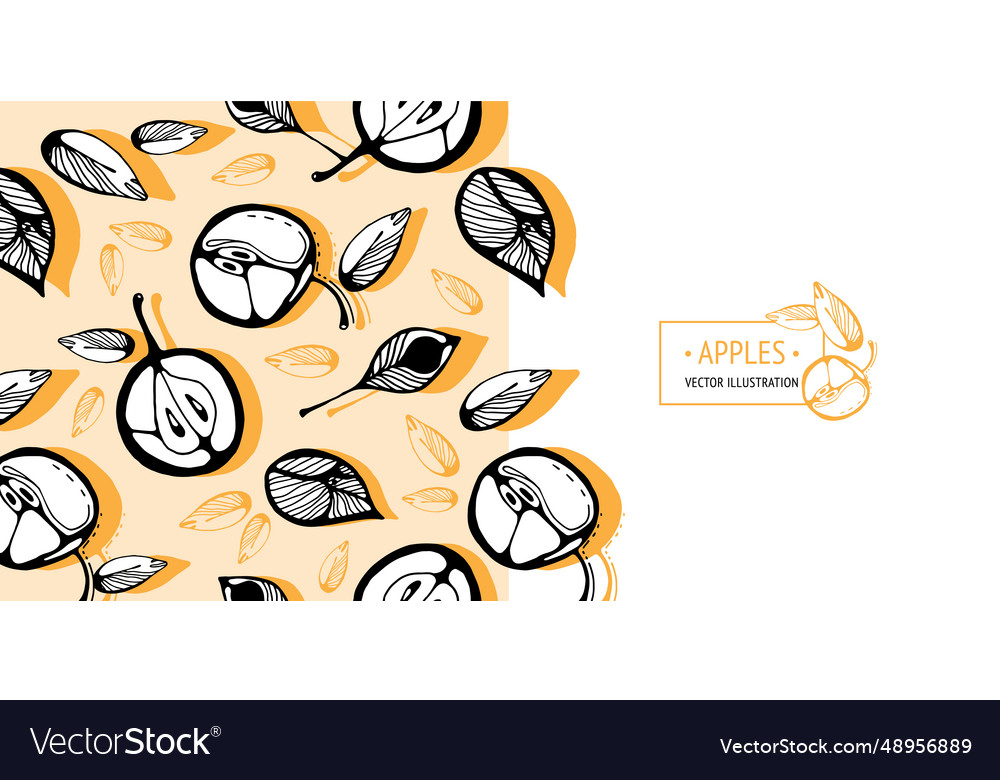 Apples Royalty Free Vector Image - VectorStock Apples Royalty Free Vector Image - VectorStock