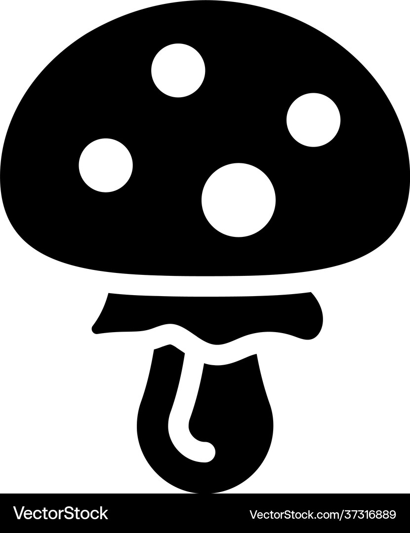 Mushroom Royalty Free Vector Image - VectorStock