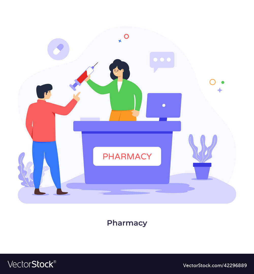 Pharmacy Royalty Free Vector Image - VectorStock