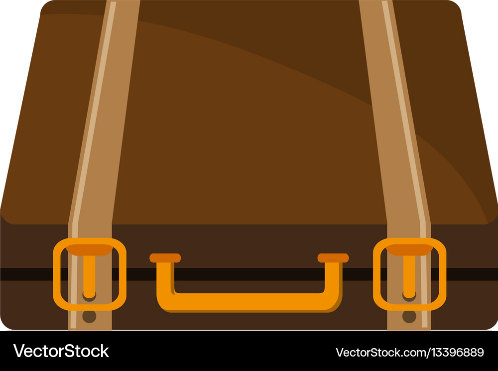 Travel briefcase icon Royalty Free Vector Image