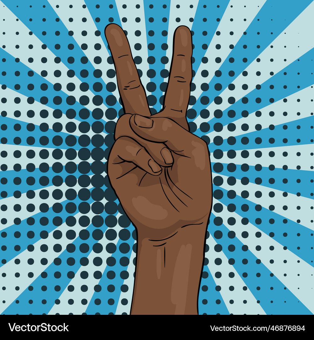 Hand Royalty Free Vector Image - VectorStock