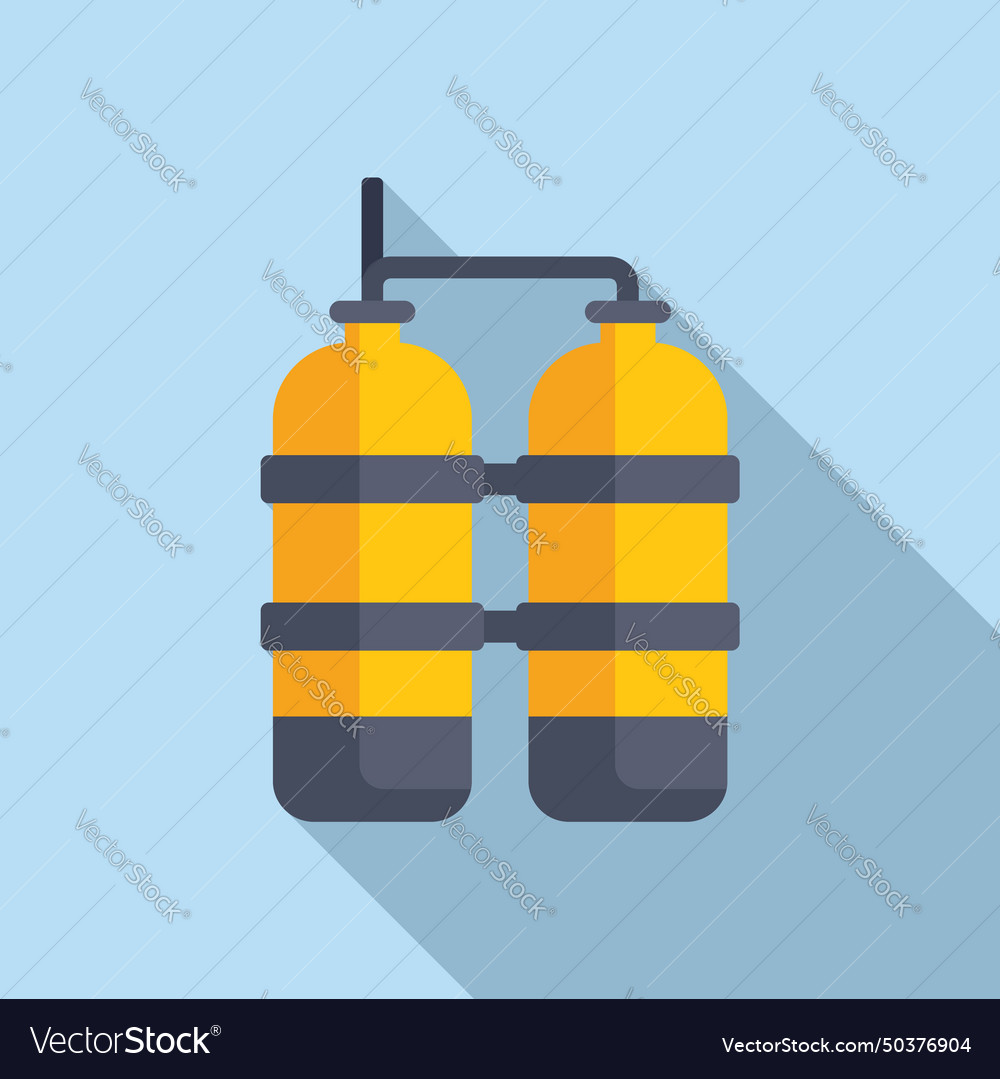 Diving oxygen balloons icon flat dive pool Vector Image Diving oxygen balloons icon flat dive pool Vector Image