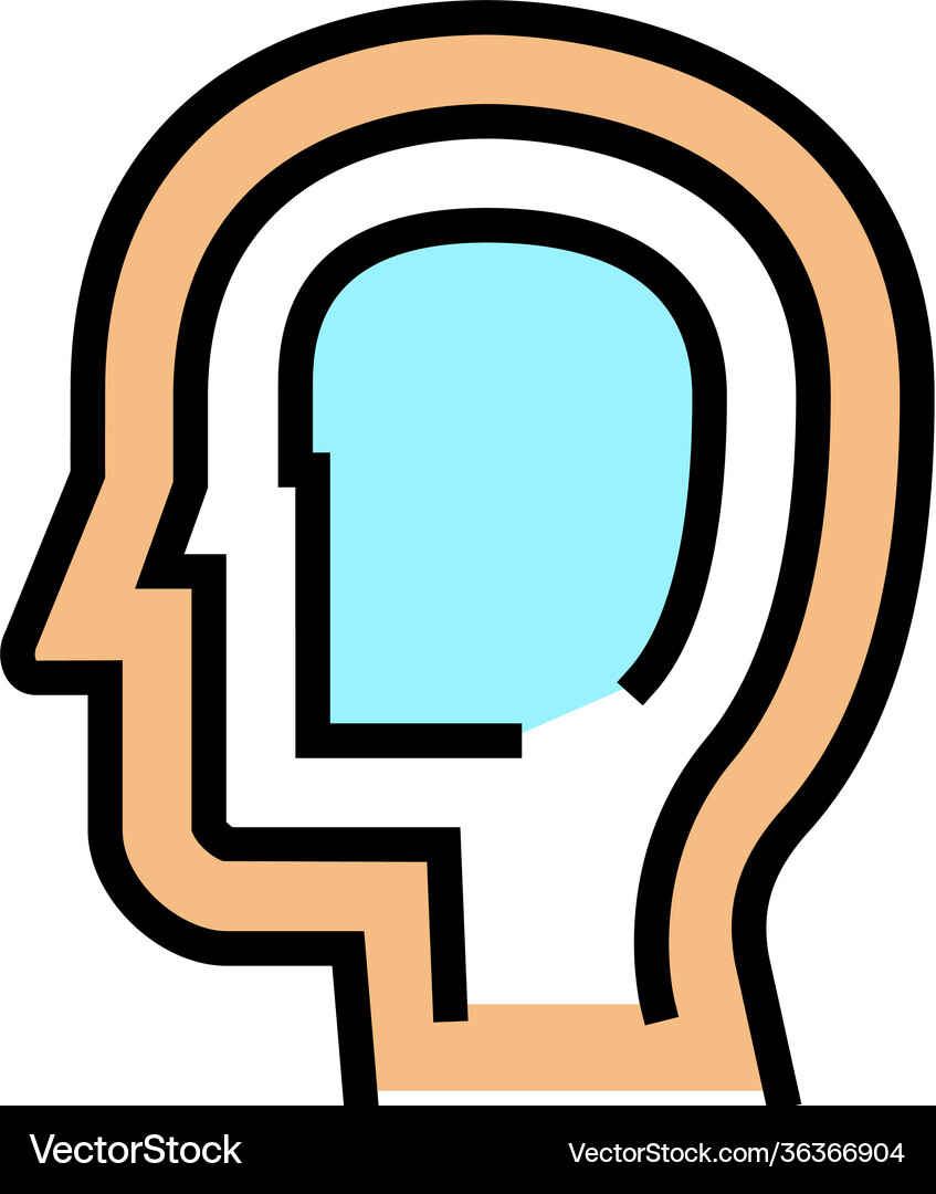 Ontology philosophy color icon Royalty Free Vector Image