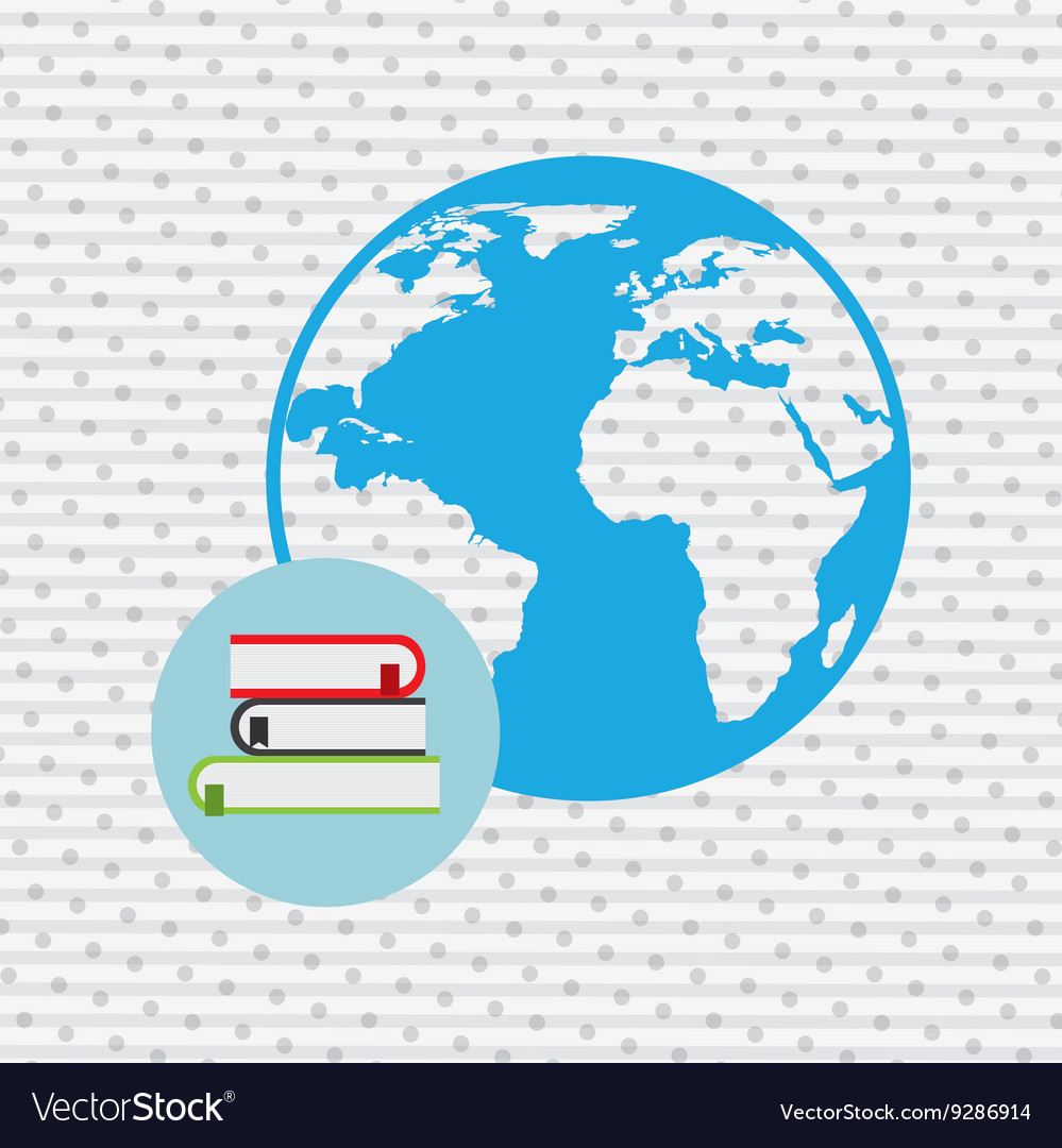 Earth sciences design Royalty Free Vector Image