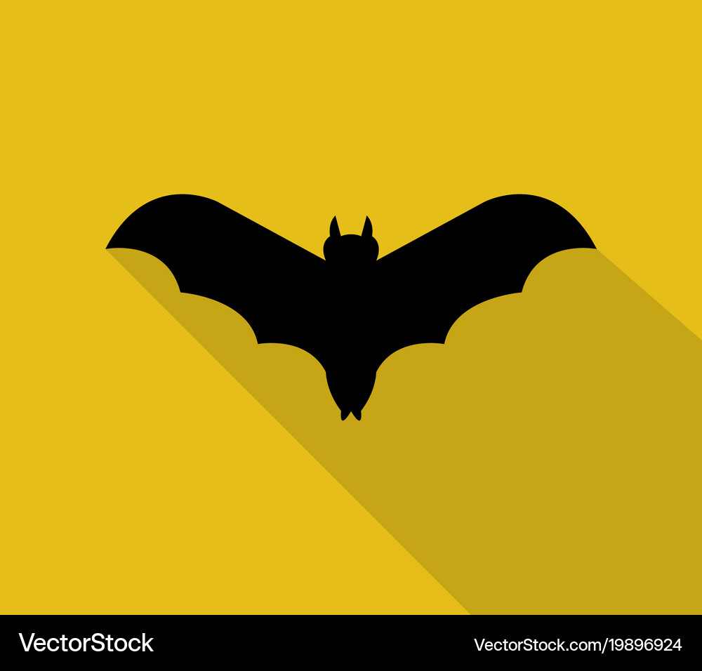 Bat icon Royalty Free Vector Image - VectorStock