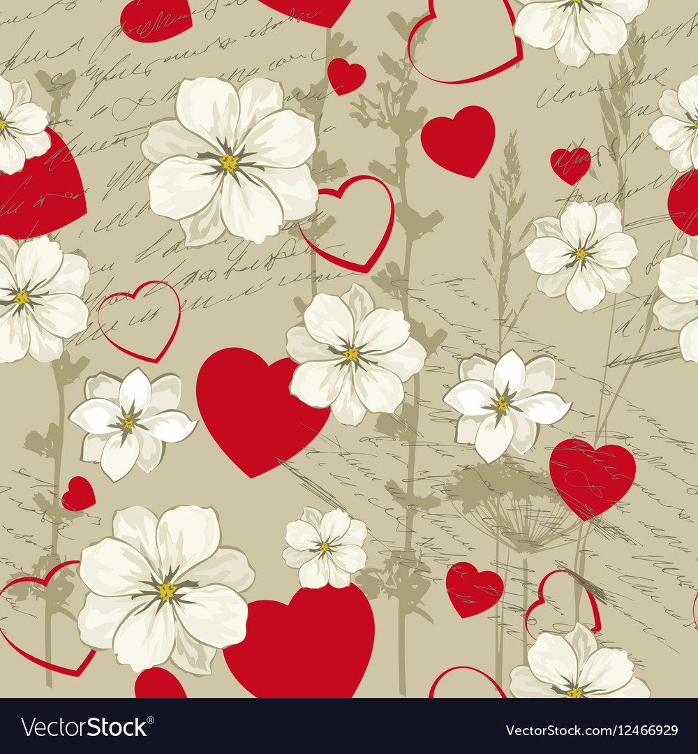 Love pattern Royalty Free Vector Image - VectorStock