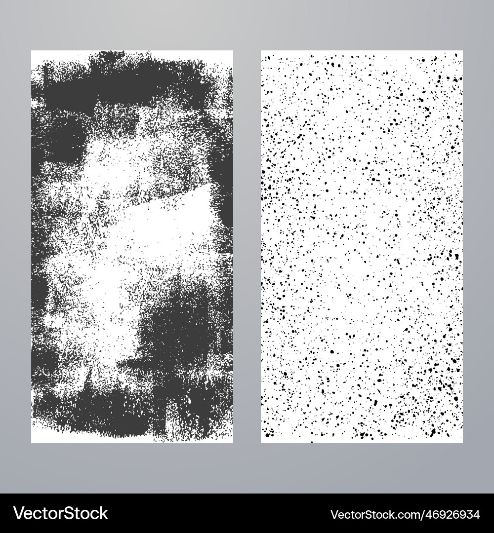 Abstract black and white banner template with Vector Image