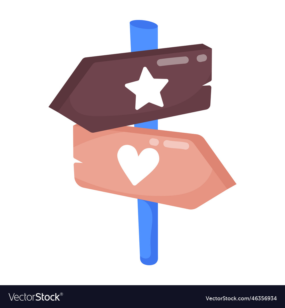 Media direction Royalty Free Vector Image - VectorStock