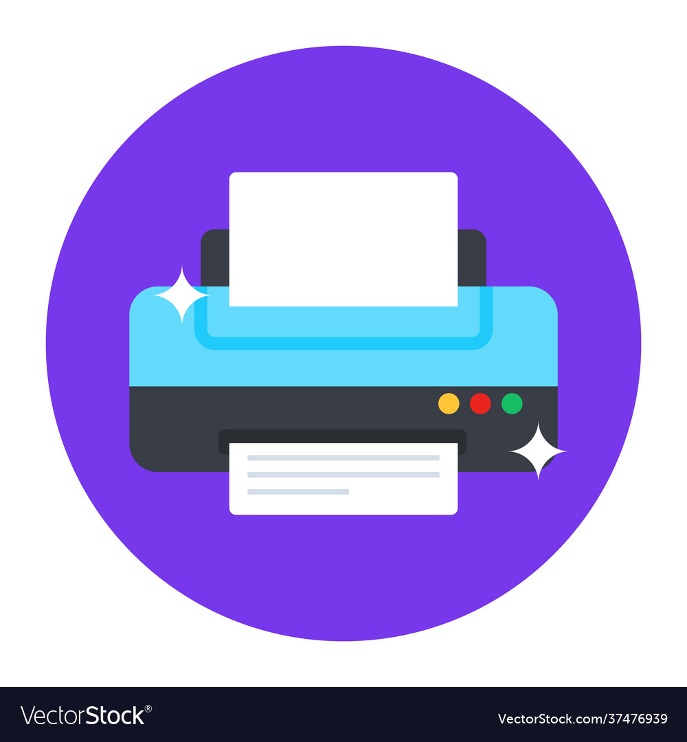 Printer Royalty Free Vector Image - VectorStock