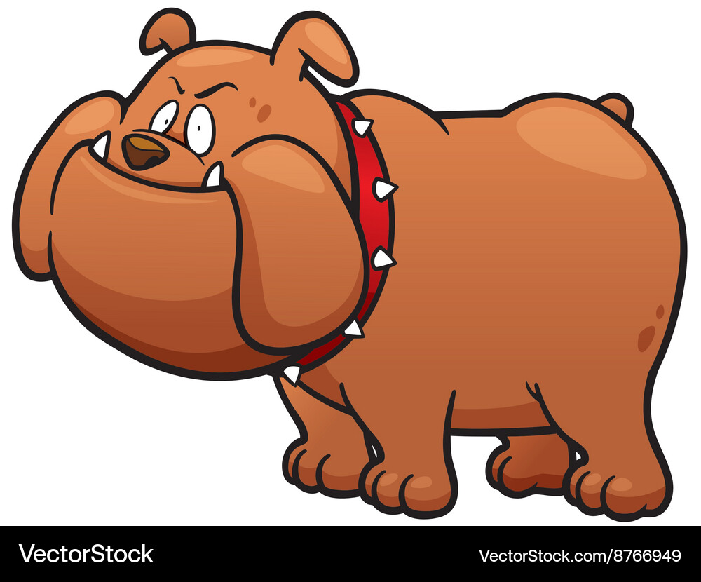 Angry dog Royalty Free Vector Image - VectorStock