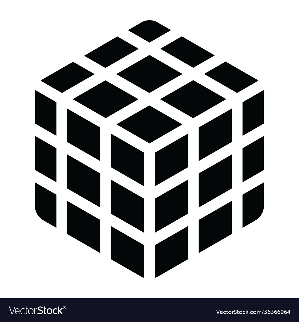 Rubic Royalty Free Vector Image - VectorStock