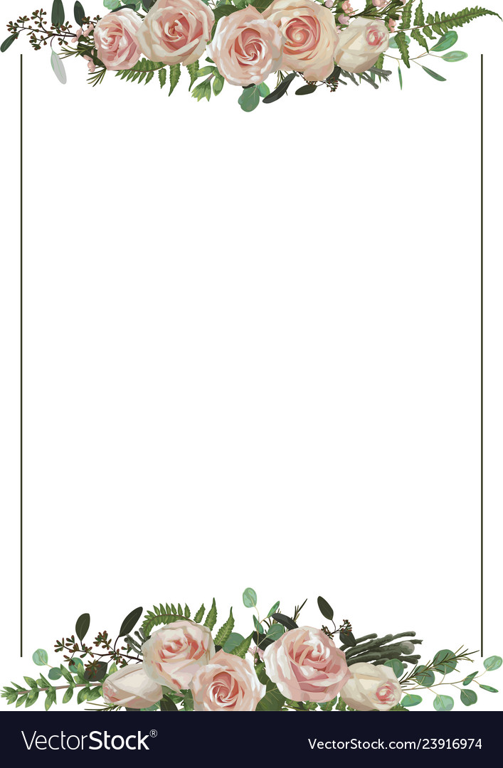 Decorative golden rectangular frame Royalty Free Vector