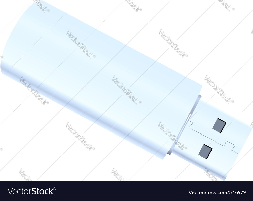 Usb flash drive Royalty Free Vector Image - VectorStock