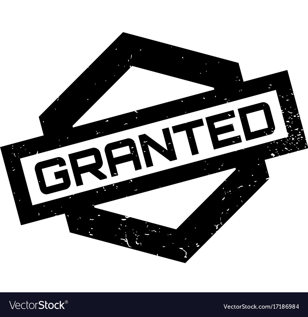 Granted rubber stamp Royalty Free Vector Image Granted rubber stamp Royalty Free Vector Image