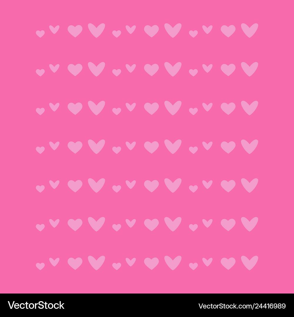 Heart pattern background look sweet and beautiful Vector Image