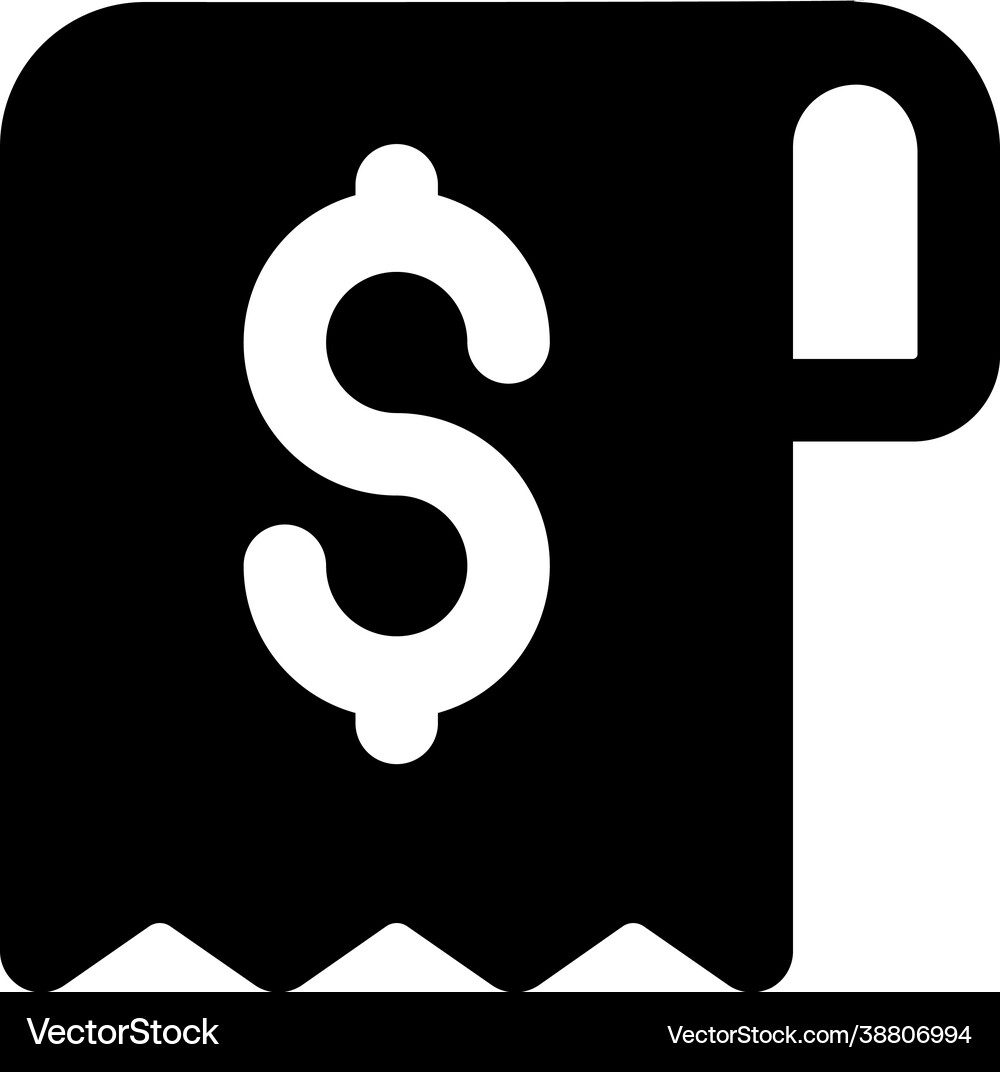 Bill Royalty Free Vector Image - VectorStock