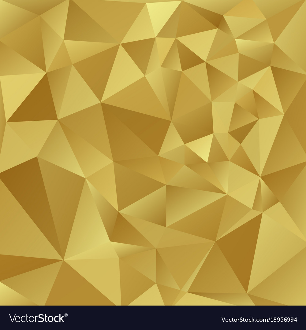 Gold shiny triangle background design Royalty Free Vector Gold shiny triangle background design Royalty Free Vector