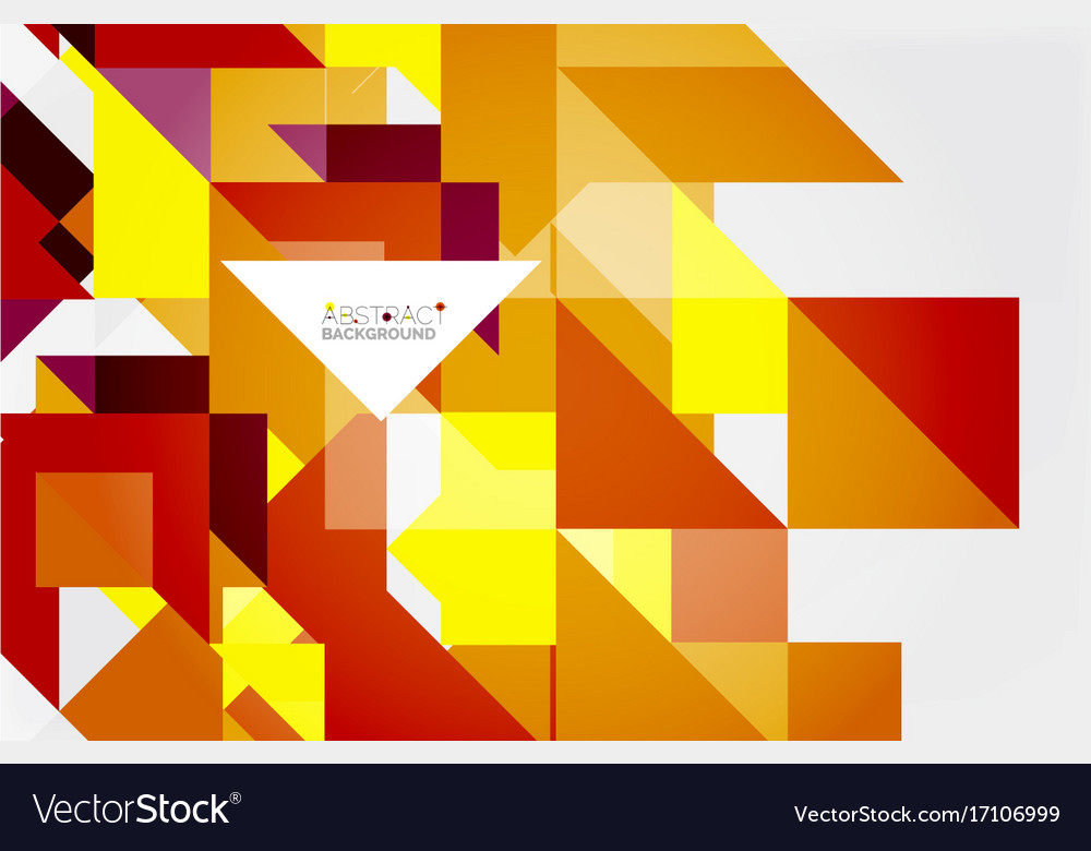 Triangle pattern design background Royalty Free Vector Image