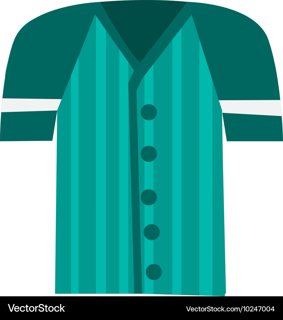 Baseball shirt icon Royalty Free Vector Image - VectorStock