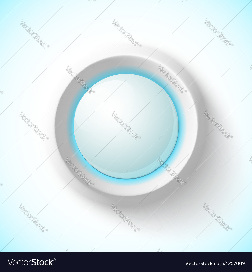 Blue Navigation Button