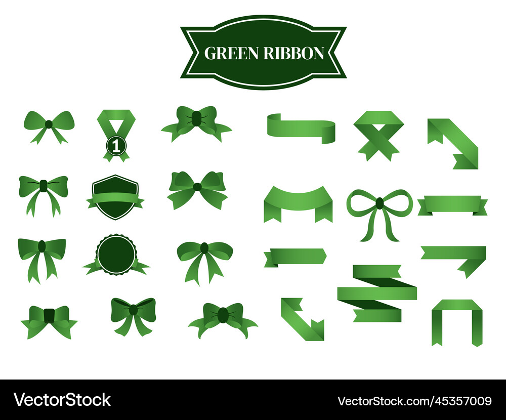 Ribbons for business and design elements Vector Image