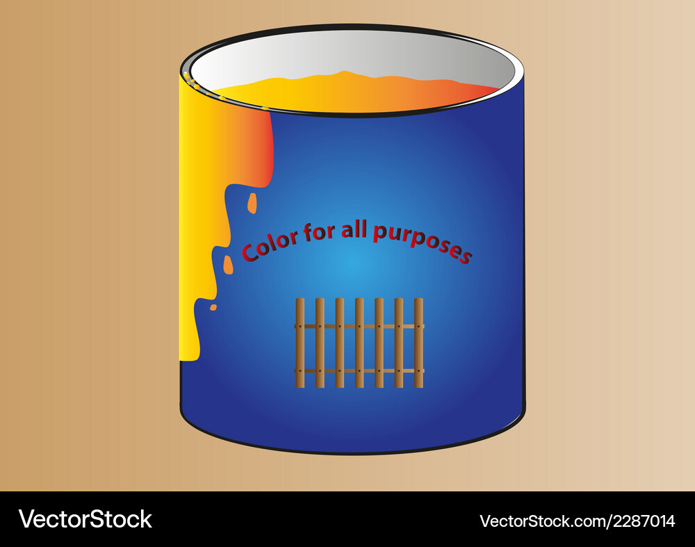 Can Royalty Free Vector Image - VectorStock