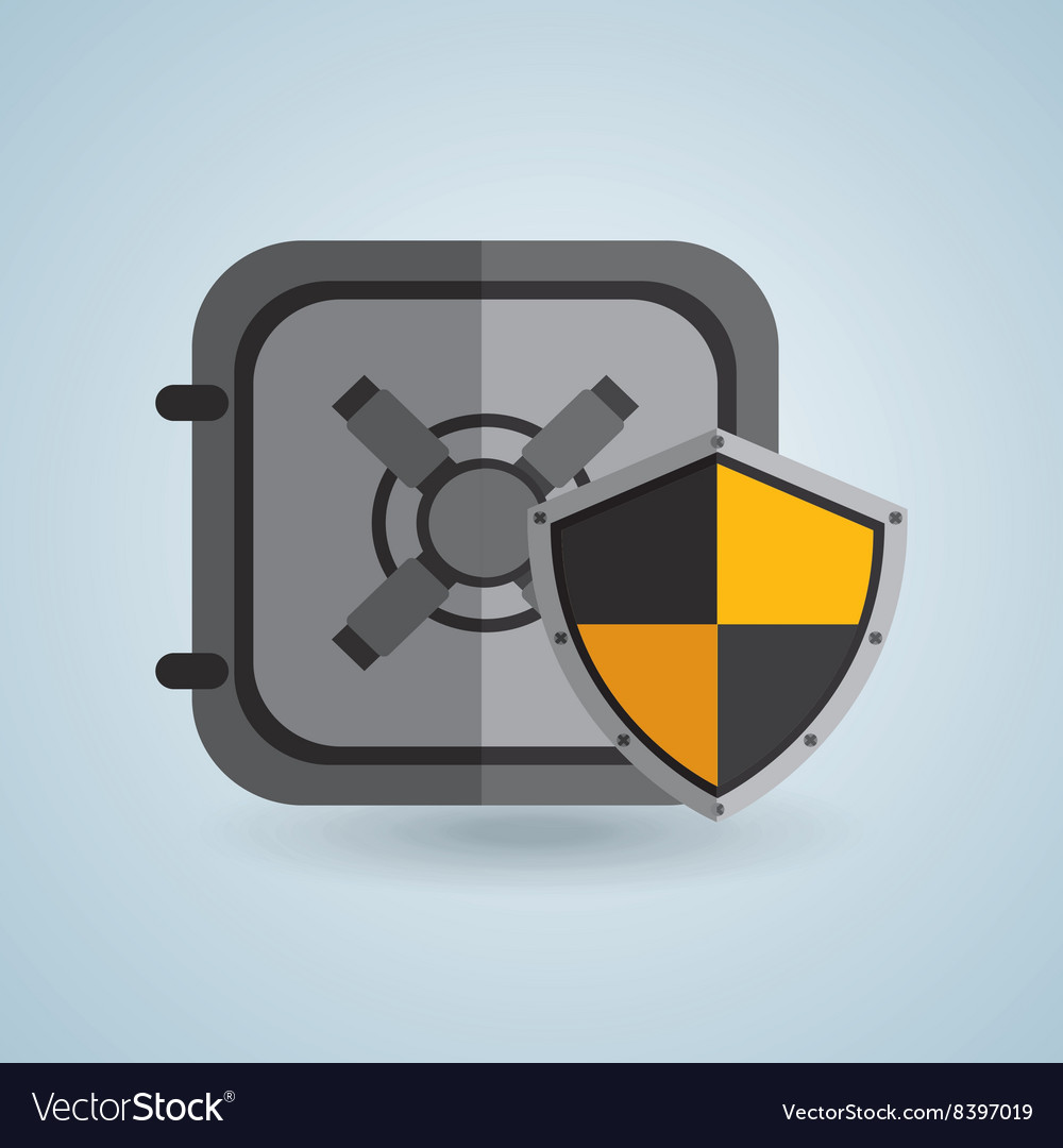 Security system design Royalty Free Vector Image